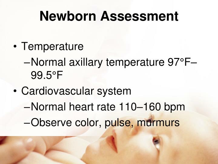 Ppt Newborn Transition Assessment Powerpoint Presentation Id 5570033