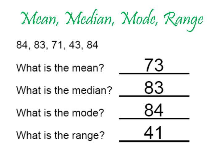 PPT - Mean, Median, Mode, & Range PowerPoint Presentation - ID:5674826 PPT - Mean, Median, Mode, & Range PowerPoint Presentation - ID:5674826