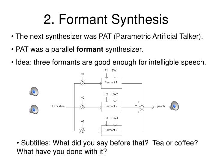 PPT - Speech Synthesis PowerPoint Presentation - ID:5694178 PPT - Speech Synthesis PowerPoint Presentation - ID:5694178
