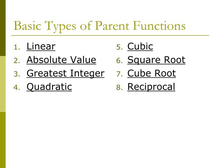 PPT Determining The Key Features Of Function Graphs PowerPoint