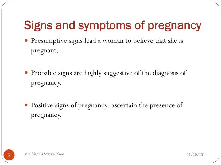 Ppt Diagnosis Of Pregnancy Powerpoint Presentation Id 6888819