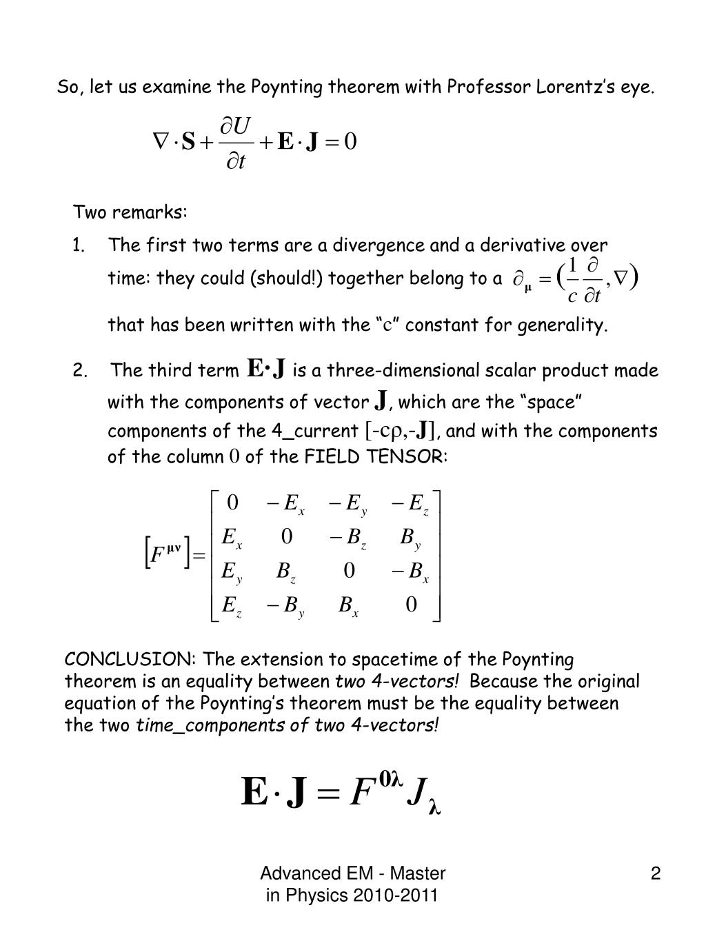 PPT - Poynting’s theorem PowerPoint Presentation, free download - ID ... PPT - Poynting’s theorem PowerPoint Presentation, free download - ID ...
