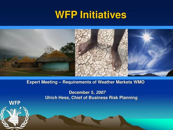 PPT - WFP Initiatives PowerPoint Presentation, free download - ID:5375627