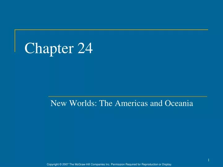PPT - Chapter 24 PowerPoint Presentation, free download - ID:5376154