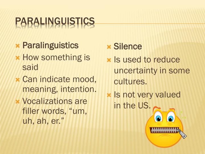 PPT - Nonverbal codes and cultural spaces PowerPoint Presentation - ID ...