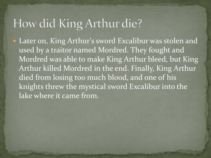 PPT - King Arthur PowerPoint Presentation - ID:5378630