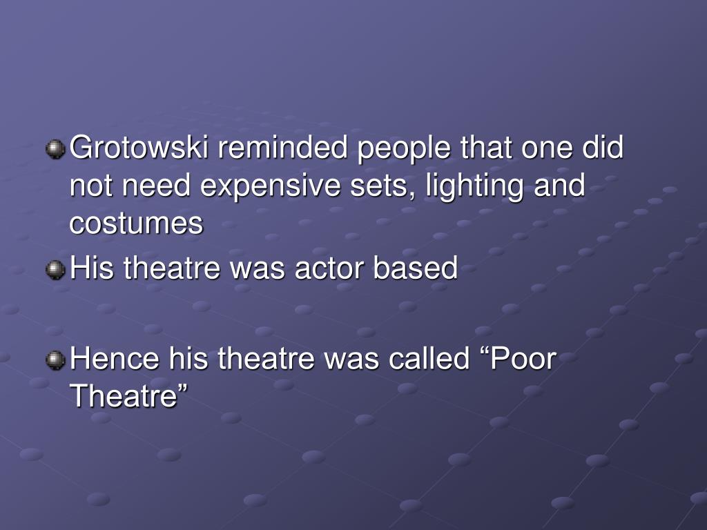 PPT - Some 20 th Century Theatre Innovations PowerPoint Presentation ...