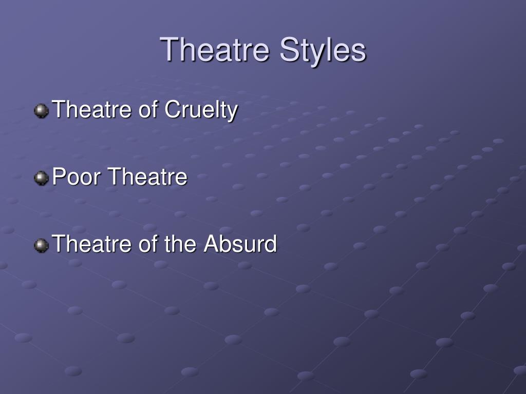 PPT - Some 20 th Century Theatre Innovations PowerPoint Presentation ...