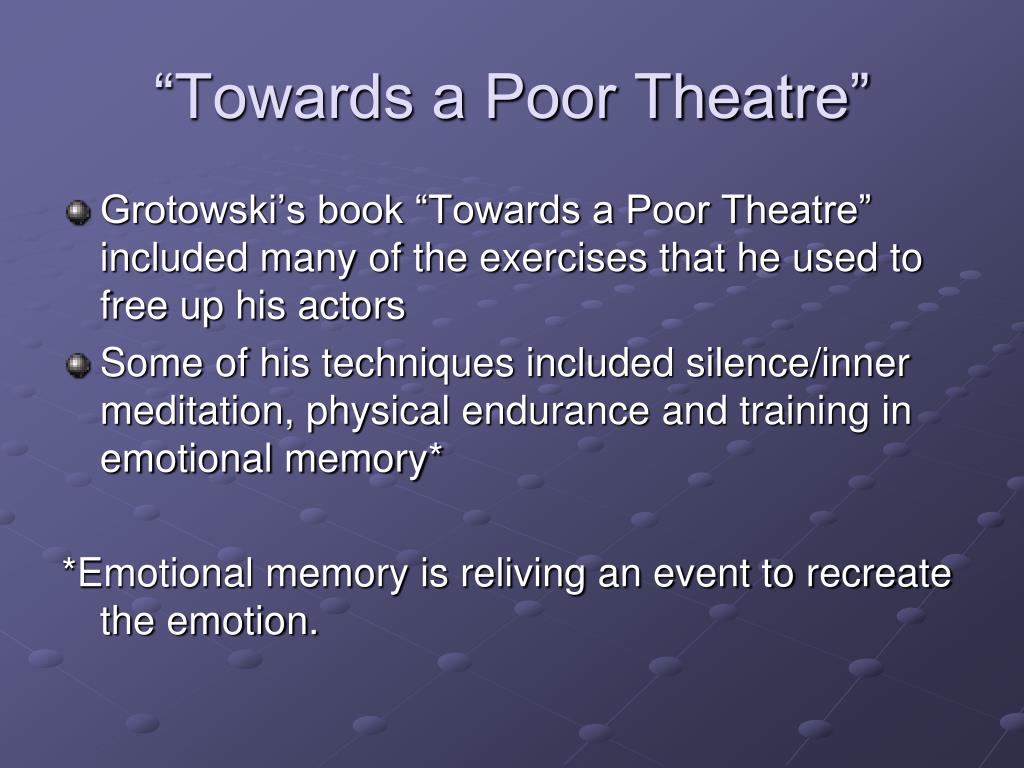 PPT - Some 20 th Century Theatre Innovations PowerPoint Presentation ...