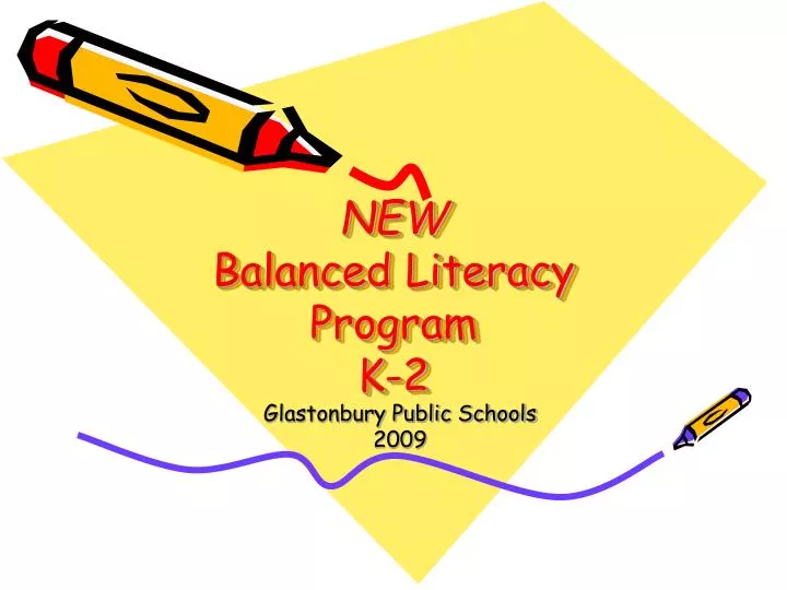 PPT - NEW Balanced Literacy Program K-2 PowerPoint Presentation, free ...