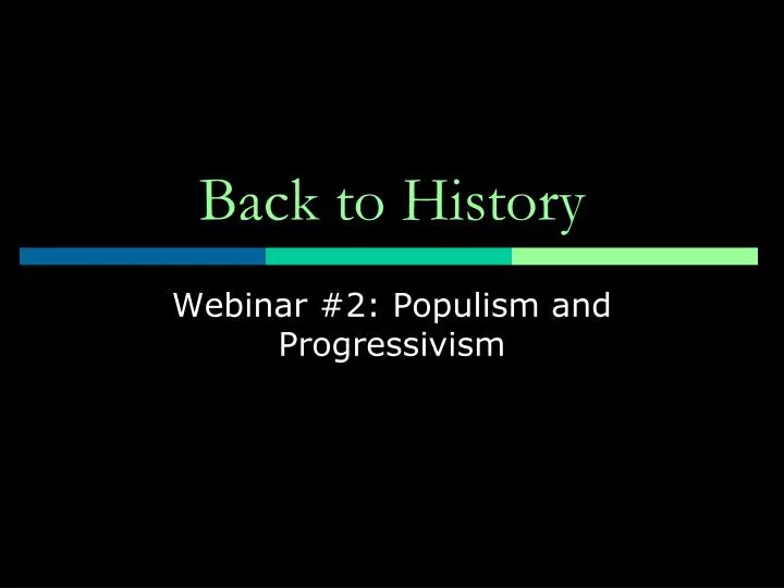 PPT - Back to History PowerPoint Presentation, free download - ID:5379700