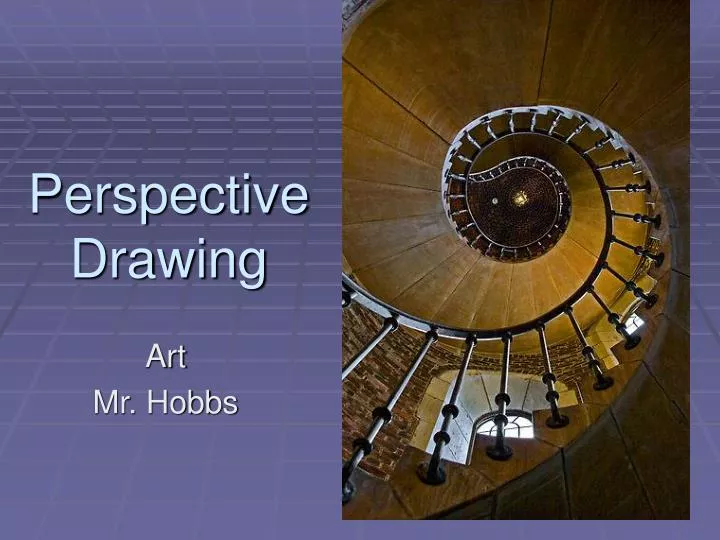 PPT - Perspective Drawing PowerPoint Presentation, free download - ID ...