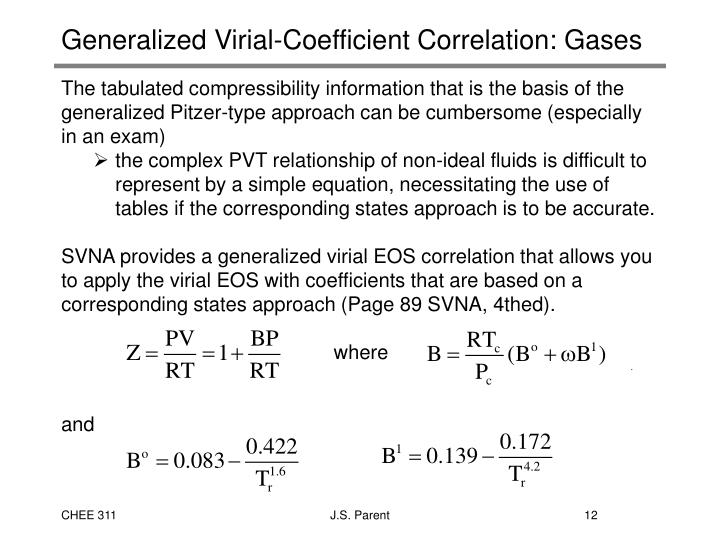 PPT - 5. Equations of State SVNA Chapter 3 PowerPoint Presentation - ID ...