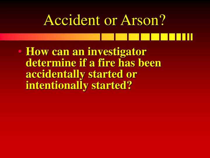 PPT - Arson PowerPoint Presentation - ID:5381235