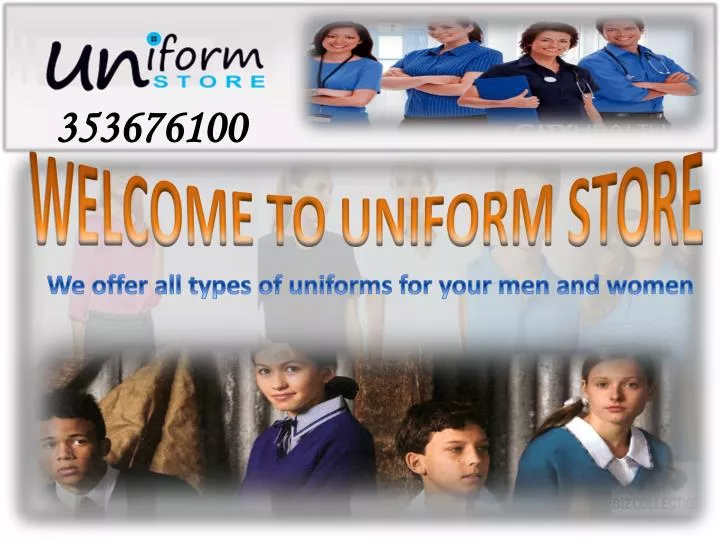 PPT - Uniform Store PowerPoint Presentation, free download - ID:5381468