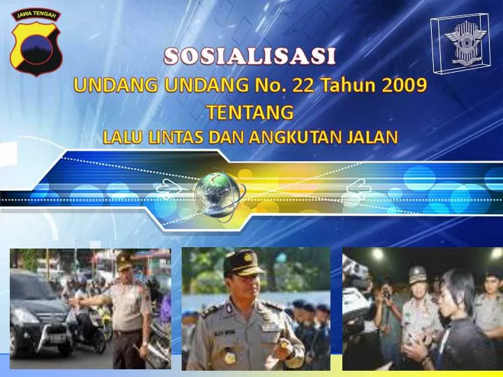 PPT - TUGAS POLRI DIBIDANG LLAJ PowerPoint Presentation, free download ...