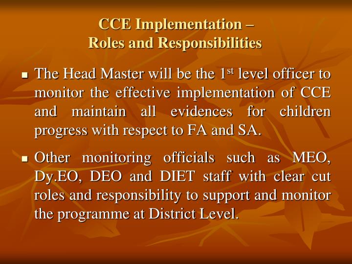 PPT - Continuous and Comprehensive Evaluation (CCE) PowerPoint ...