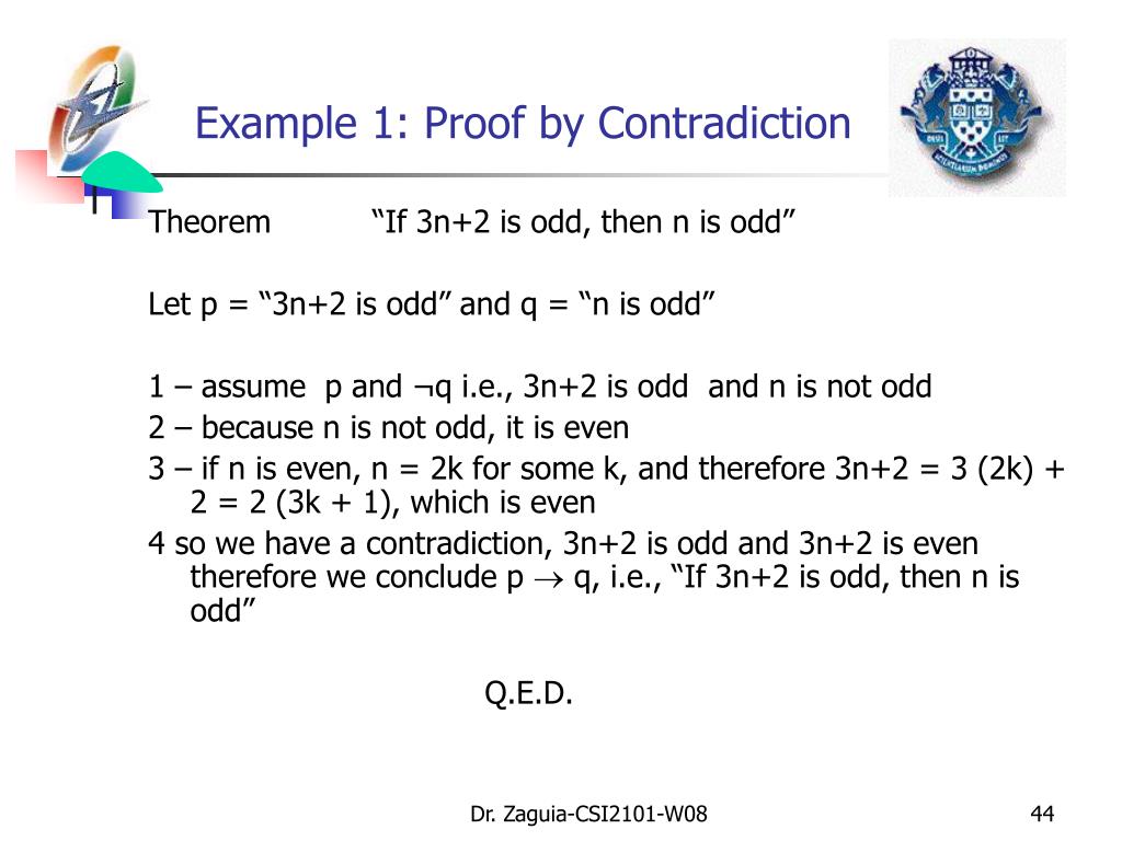 Ppt Csi 2101 Rules Of Inference §1 5 Powerpoint Presentation