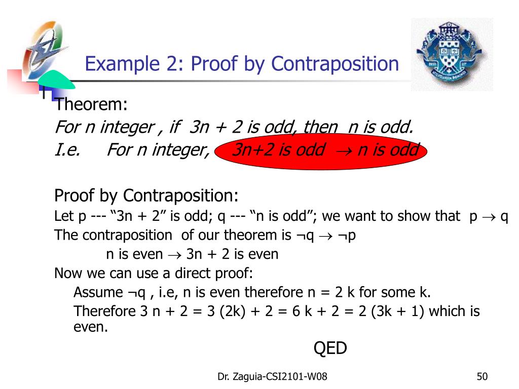 Ppt Csi 2101 Rules Of Inference §1 5 Powerpoint Presentation