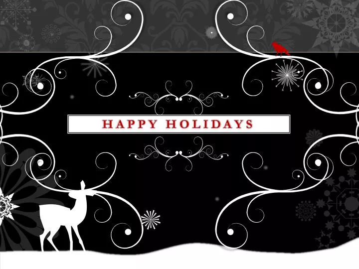 PPT - Happy holidays PowerPoint Presentation, free download - ID:5383371