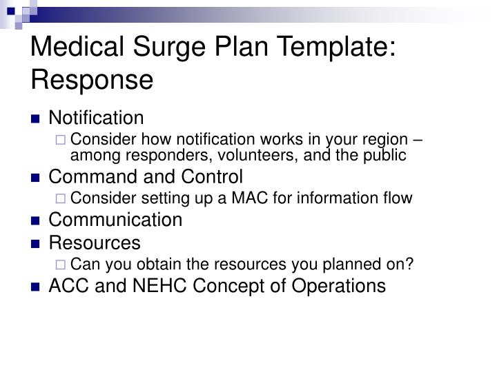 PPT - Medical Surge Capacity Planning Strategies PowerPoint ...