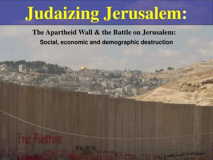 PPT - Judaizing Jerusalem : PowerPoint Presentation, free download - ID ...