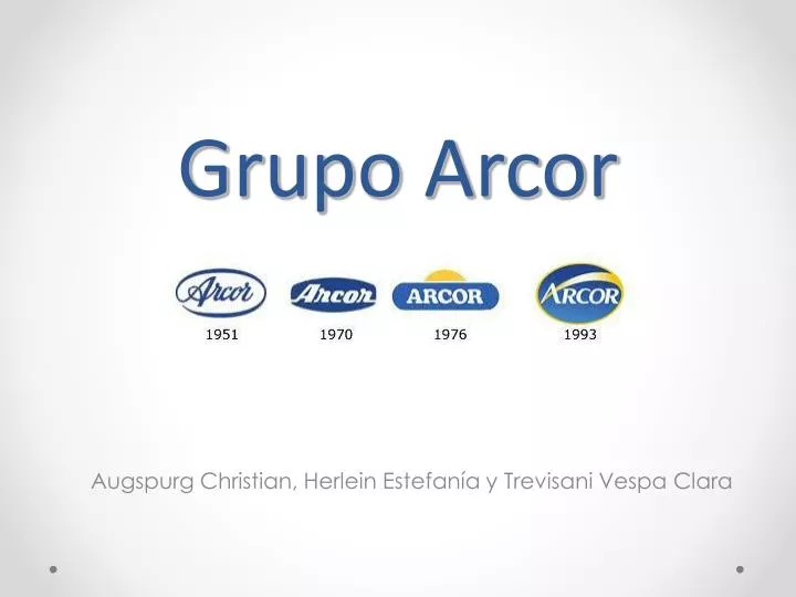 PPT - Grupo Arcor PowerPoint Presentation, free download - ID:5385525
