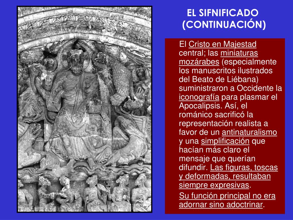 PPT - LA ESCULTURA ROMÁNICA: LA SUBORDINACIÓN AL MARCO ARQUITECTÓNICO ...