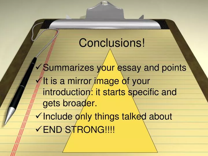 PPT - Conclusions! PowerPoint Presentation, free download - ID:5387432