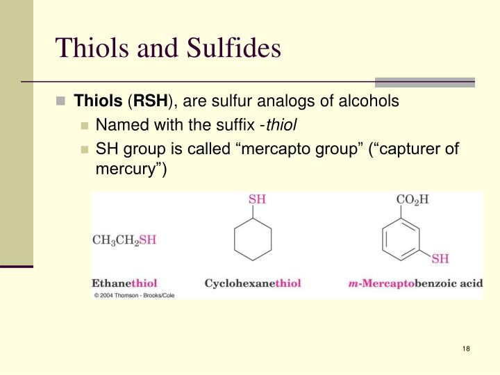 PPT - Ethers and Epoxides; Thiols and Sulfides PowerPoint Presentation ...