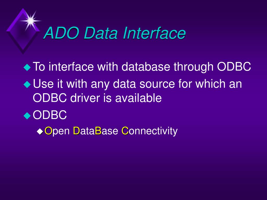 Ppt Activex Data Object Ado In Javascript Powerpoint Presentation