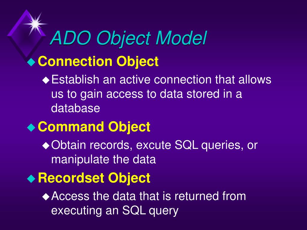 Ppt Activex Data Object Ado In Javascript Powerpoint Presentation