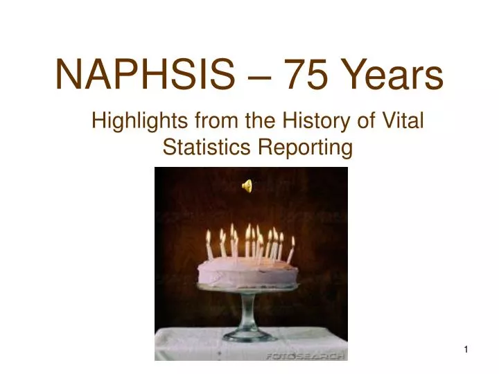 PPT - NAPHSIS – 75 Years PowerPoint Presentation, free download - ID ...