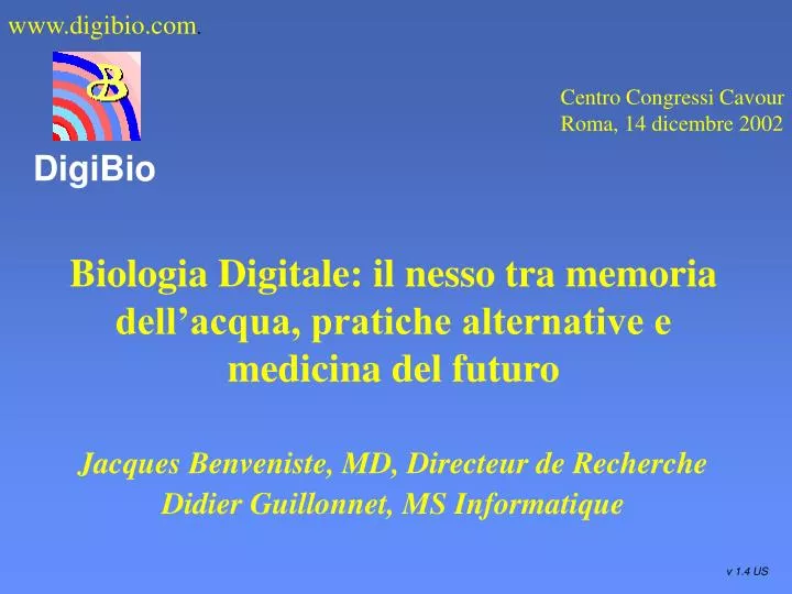 PPT - DigiBio PowerPoint Presentation, free download - ID:5390669