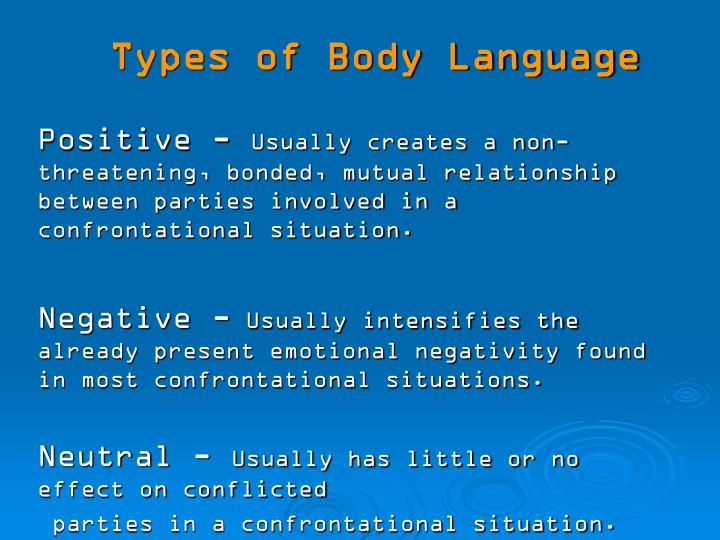 PPT - Effective Body Language PowerPoint Presentation - ID:5390685