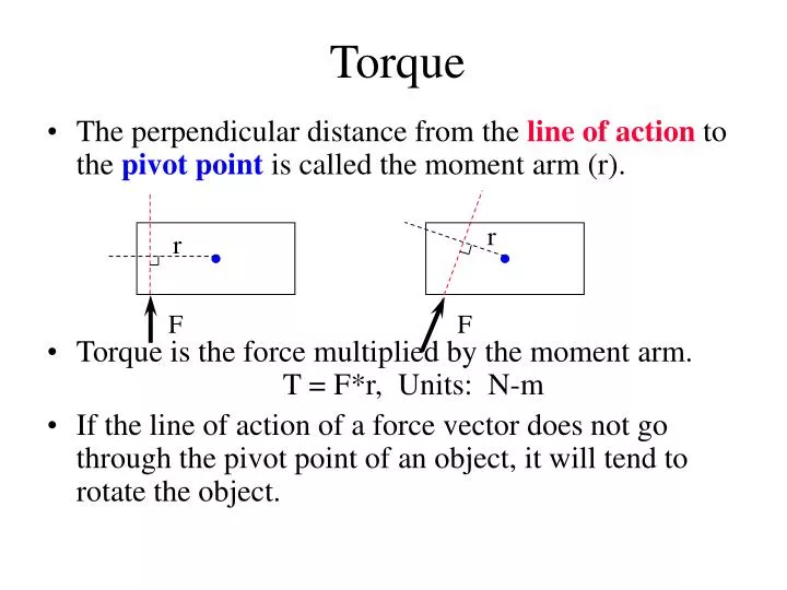 PPT - Torque PowerPoint Presentation, free download - ID:5391048