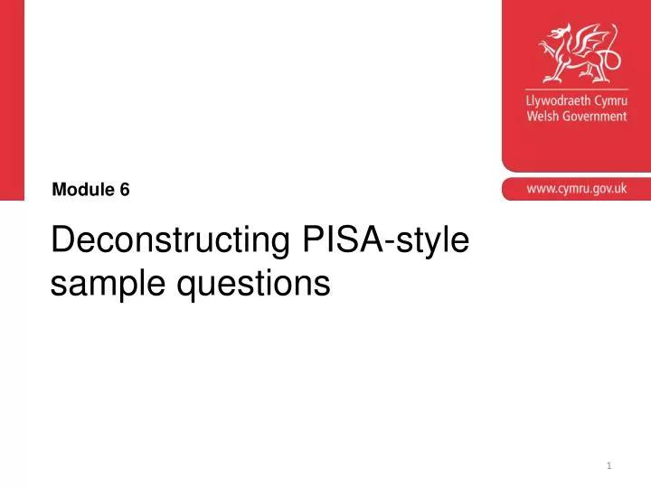 PPT - Deconstructing PISA-style sample questions PowerPoint ...