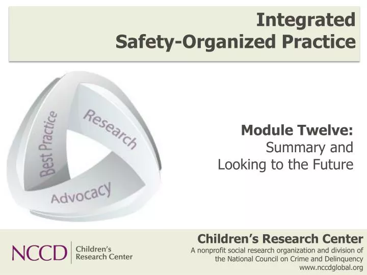 PPT - Integrated Safety-Organized Practice PowerPoint Presentation ...