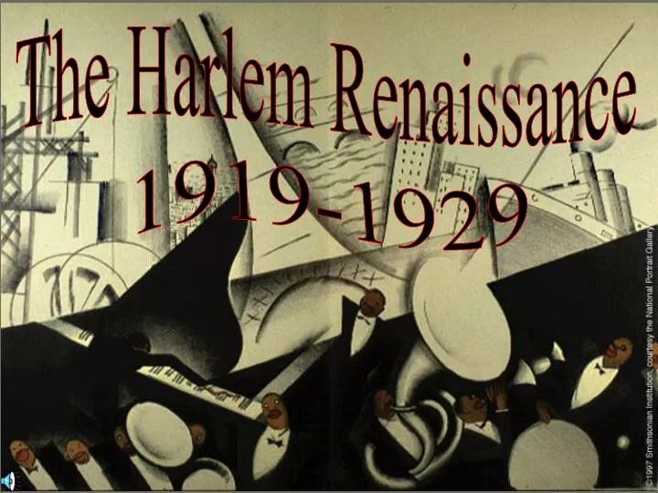 PPT - The Harlem Renaissance PowerPoint Presentation, free download ...