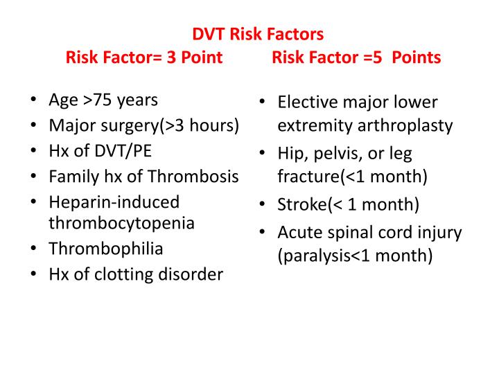 PPT - DEEP VEIN THROMBOSIS PowerPoint Presentation - ID:5393294