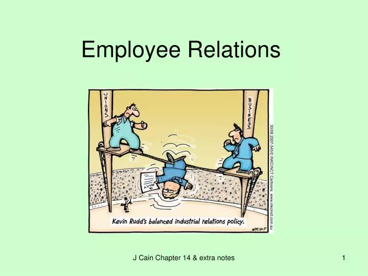 PPT - Employee Relations PowerPoint Presentation, free download - ID ...