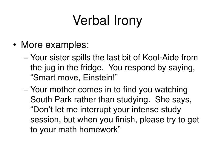 PPT - Irony PowerPoint Presentation - ID:5394051