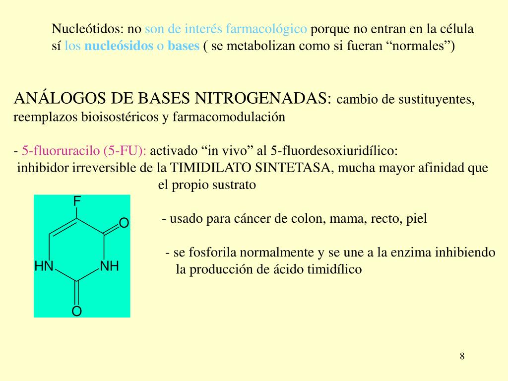 PPT - 1b) inhibidores de la biosíntesis de purinas y PowerPoint ...