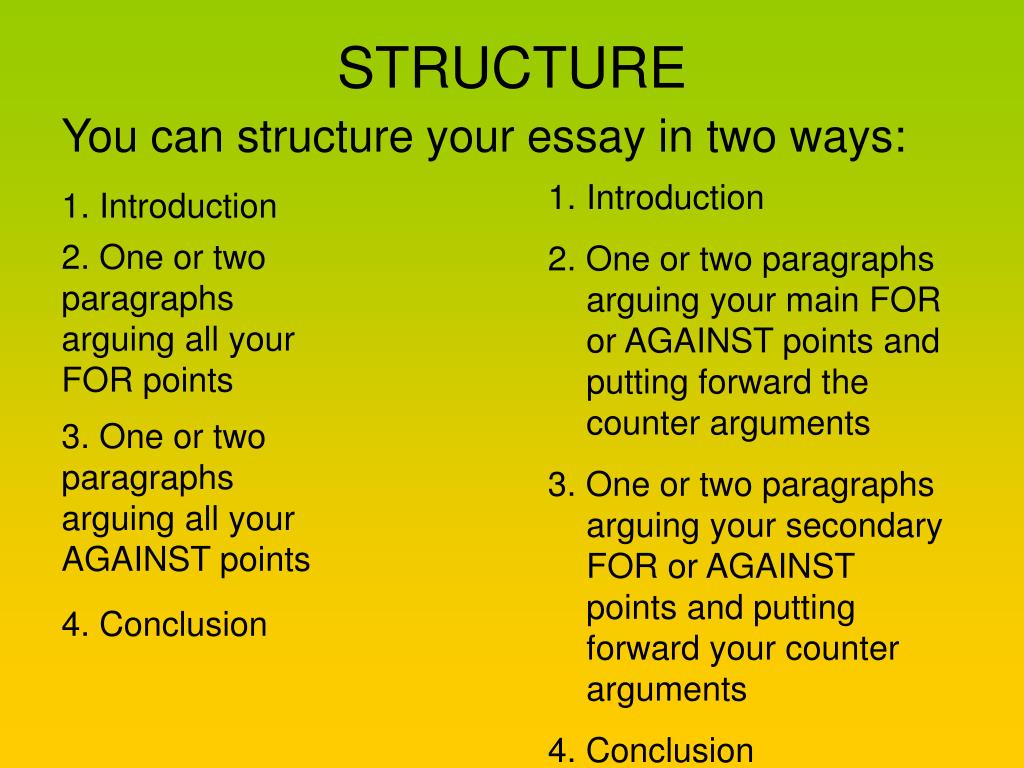 PPT HOW TO WRITE A DISCURSIVE ESSAY PowerPoint Presentation Free