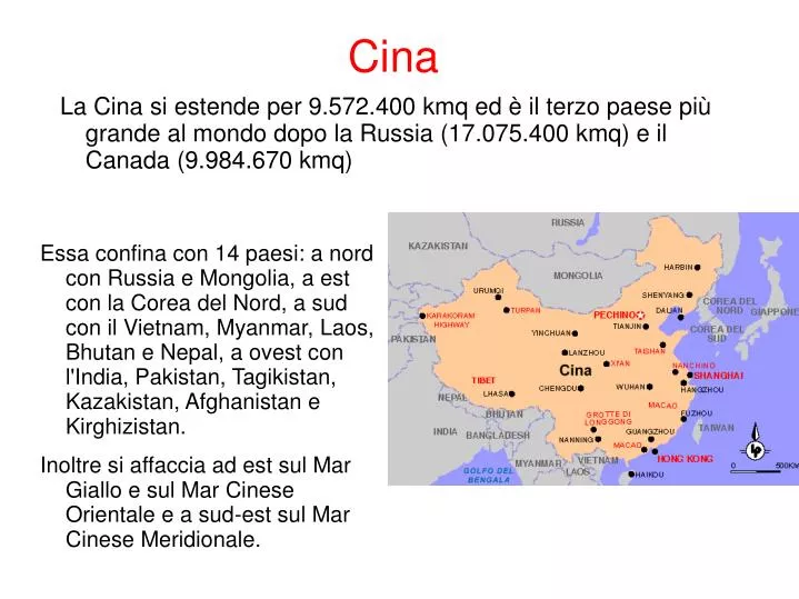 PPT - Cina PowerPoint Presentation, free download - ID:5394839