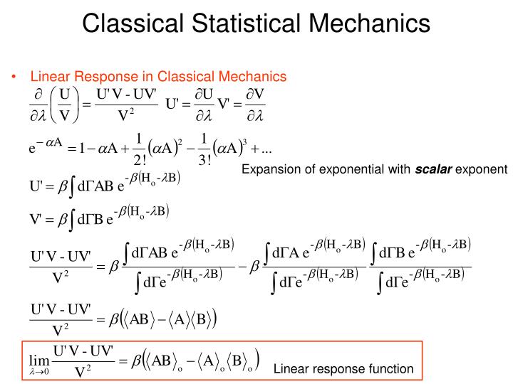 PPT - Introduction to Linear Response Propagators and Green’s Functions ...