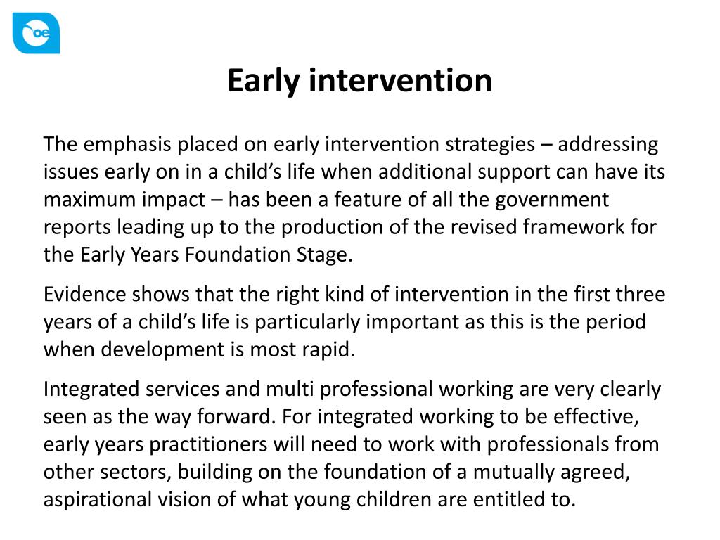PPT - Early Intervention PowerPoint Presentation, free download - ID ... PPT - Early Intervention PowerPoint Presentation, free download - ID ...
