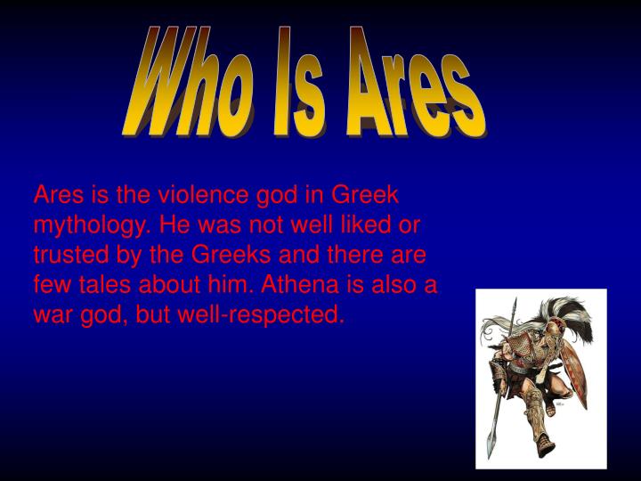 PPT - Ares Greek God OF War PowerPoint Presentation - ID:5396574