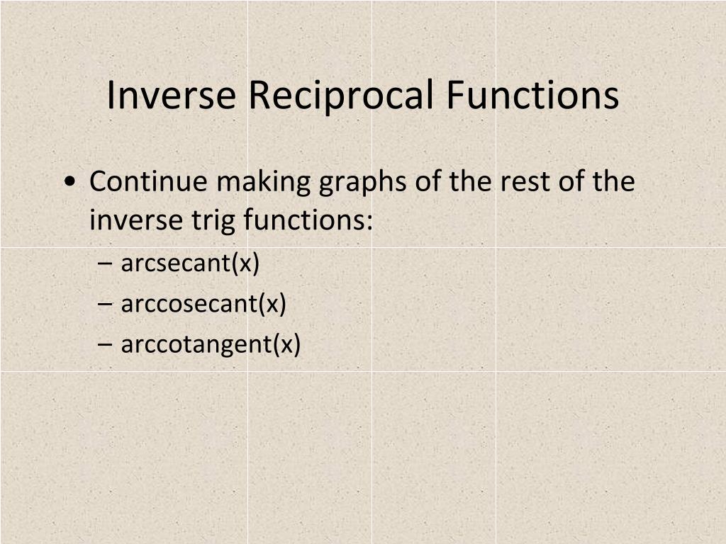 PPT - LG 2-3 Inverse Trig Functions PowerPoint Presentation, free ... PPT - LG 2-3 Inverse Trig Functions PowerPoint Presentation, free ...