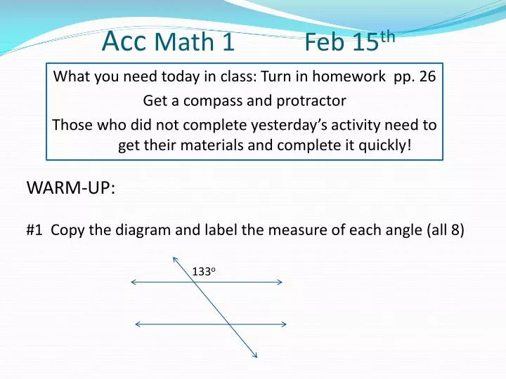 PPT - Acc Math 1 Feb 15 th PowerPoint Presentation, free download - ID ... PPT - Acc Math 1 Feb 15 th PowerPoint Presentation, free download - ID ...